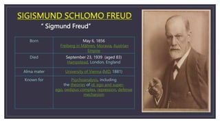 Sigmund Freud and Erik Erikson Theories.pptx