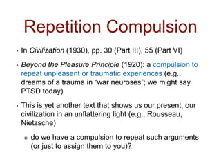 Freud, Civilization and its Discontents | PPTX