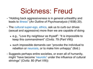 Freud, Civilization and its Discontents | PPTX
