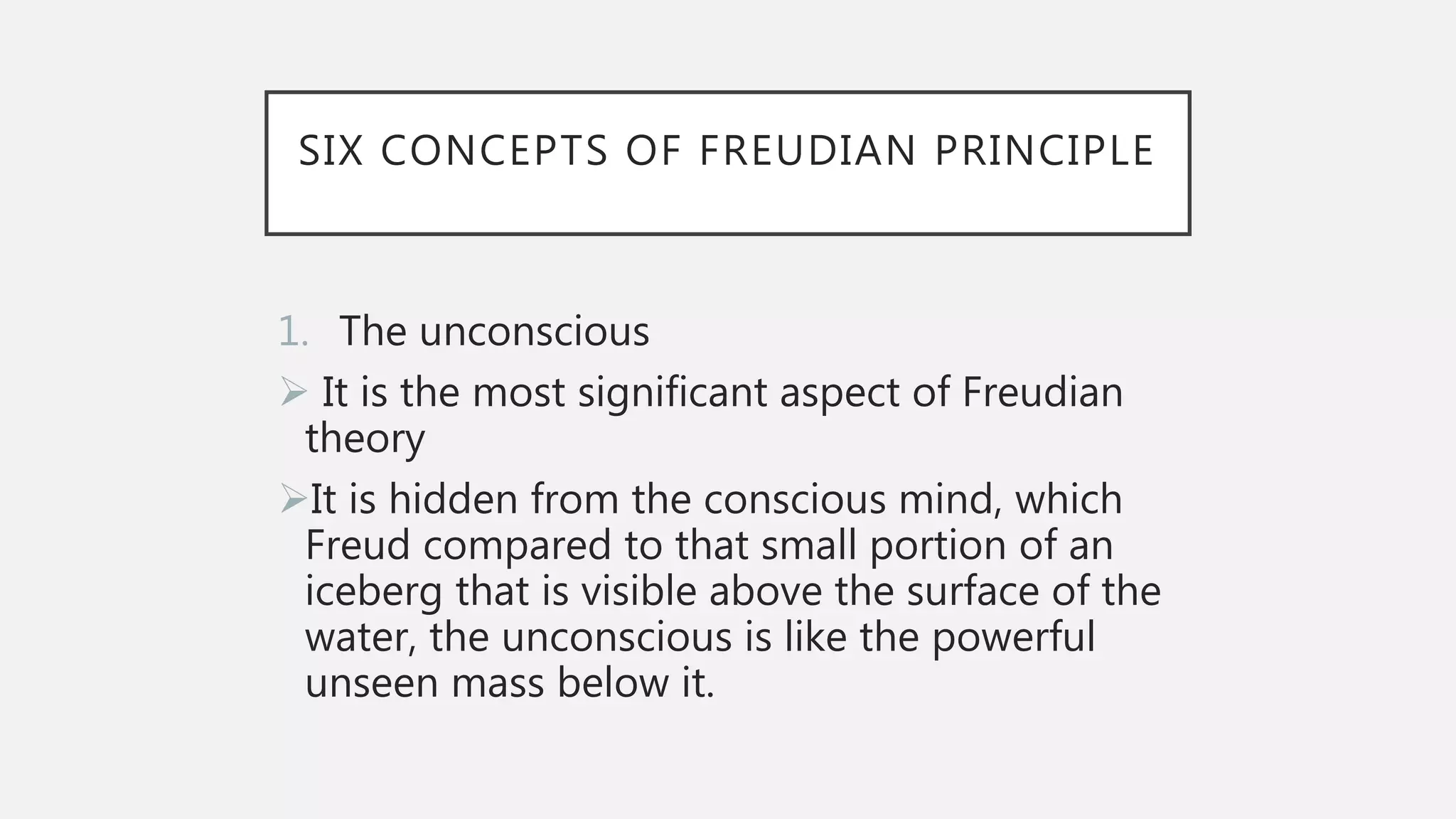 FREUDIAN-PRINCIPLE.pptx | Spirituality | Religion & Spirituality