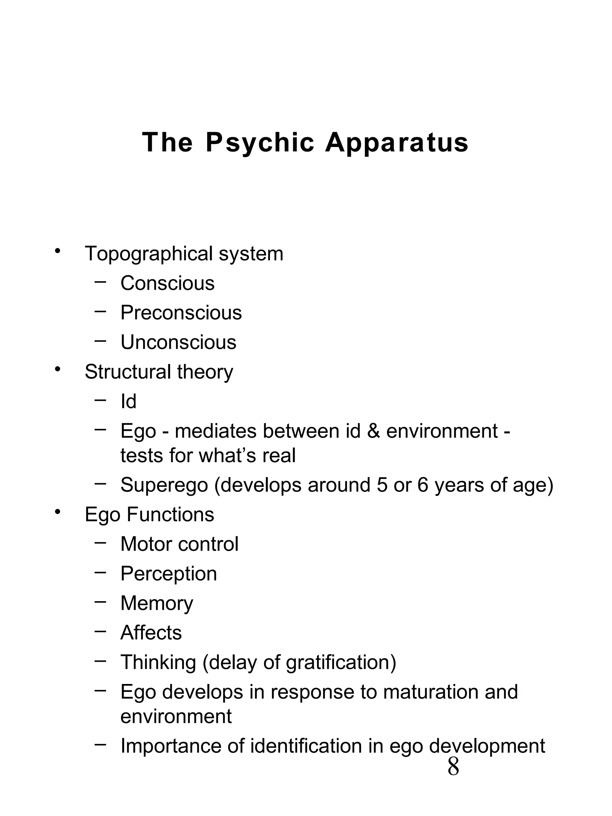 Freud & psychoanalysis | PPT