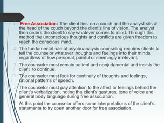 Free Association Freud