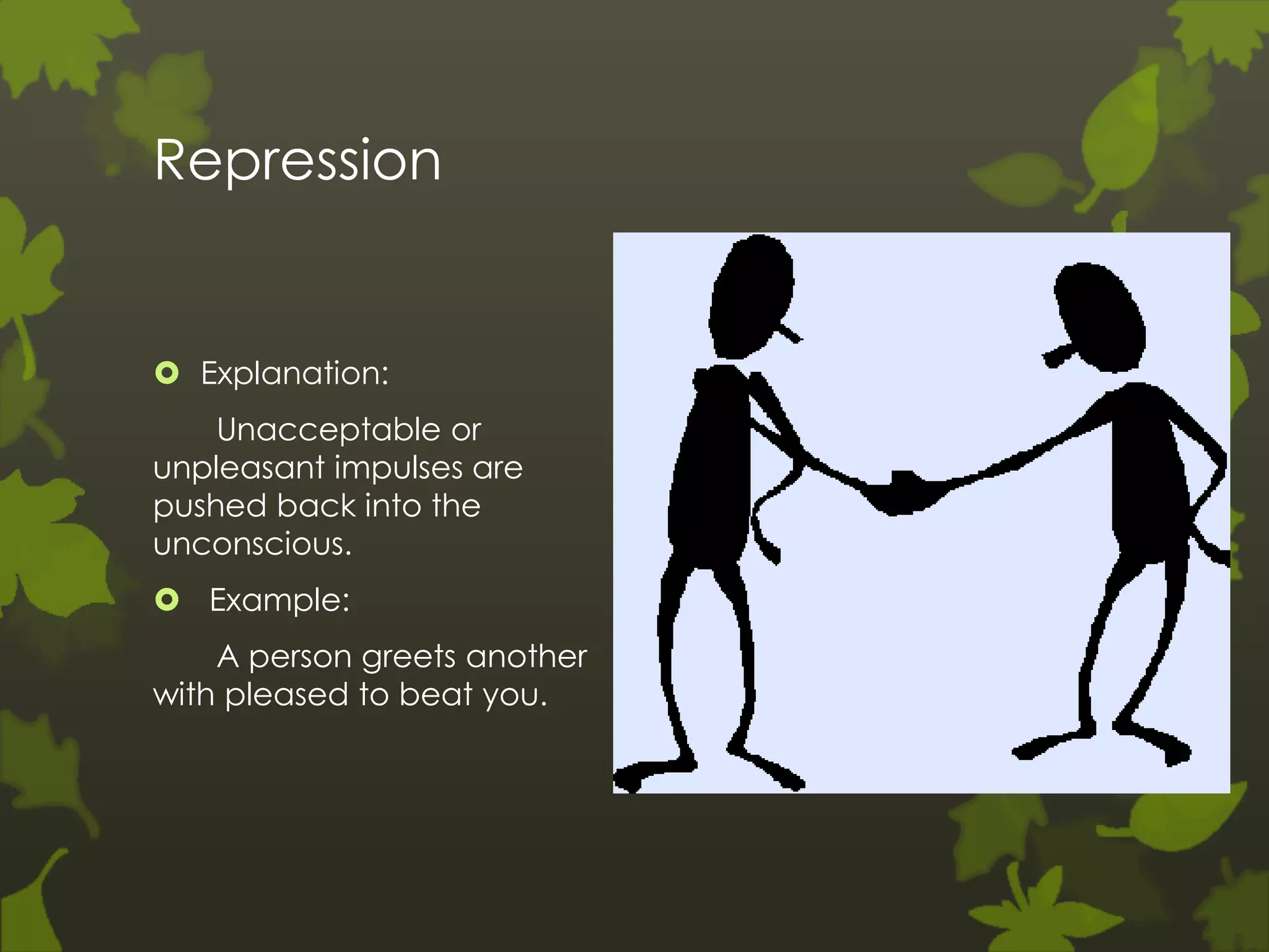 Freud’s defense mechanisms | PPTX