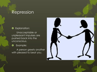 Freud’s defense mechanisms | PPTX