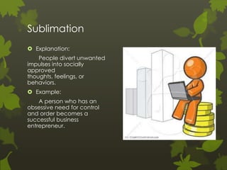 Freud’s defense mechanisms | PPTX