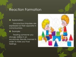 Freud’s defense mechanisms | PPTX