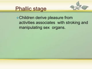 Frued’s Psychoanalytic Theory | PPTX | Parenting | Family and Relationships