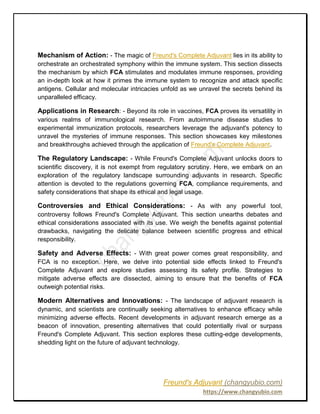 Freund's Complete Adjuvant in Research and its Path to Clinical Applications.pdf