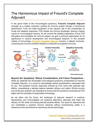 Freund's Complete Adjuvant in Research and its Path to Clinical Applications.pdf