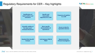 Clinical Evaluation Report (CER) - Decode the Step-wise Approach for ...