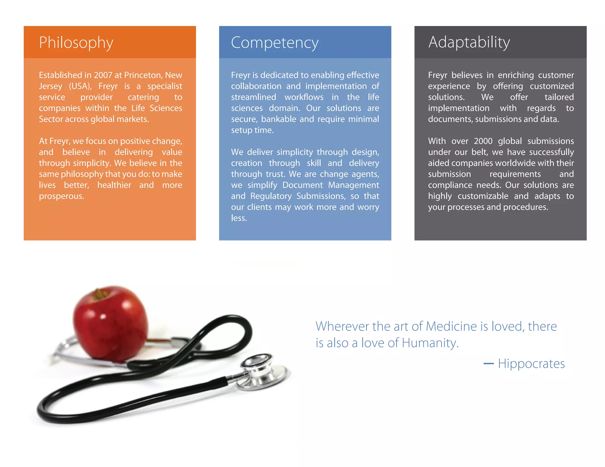 Freyr Corporate Brochure | PDF