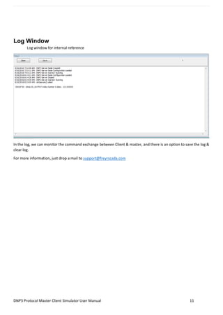 dnp3 Protocol Master Client simulator user manual | PDF | Computer Networking | Computing