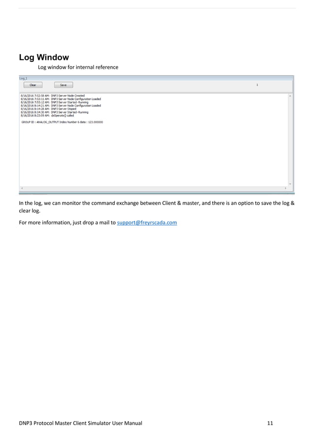 Dnp3 Protocol Master Client Simulator User Manual Pdf Computer Networking Computing