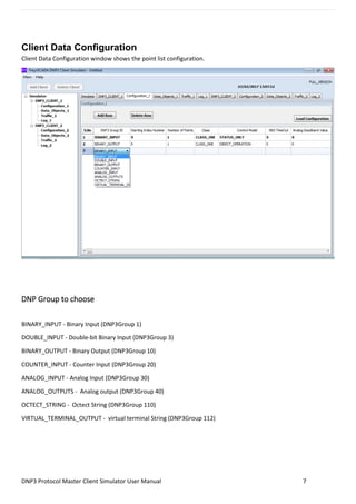 dnp3 Protocol Master Client simulator user manual | PDF | Computer Networking | Computing