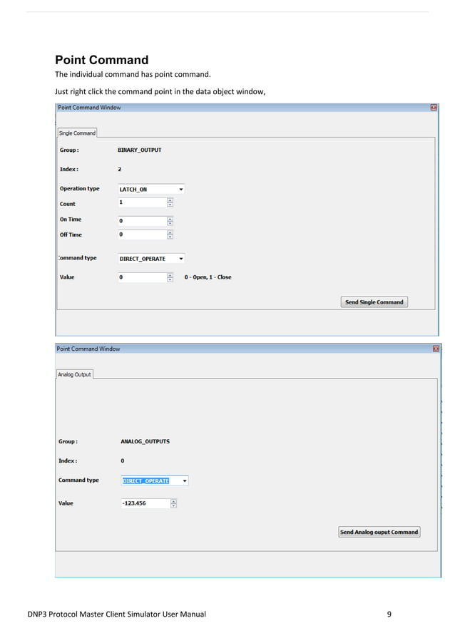 dnp3 Protocol Master Client simulator user manual | PDF | Computer Networking | Computing