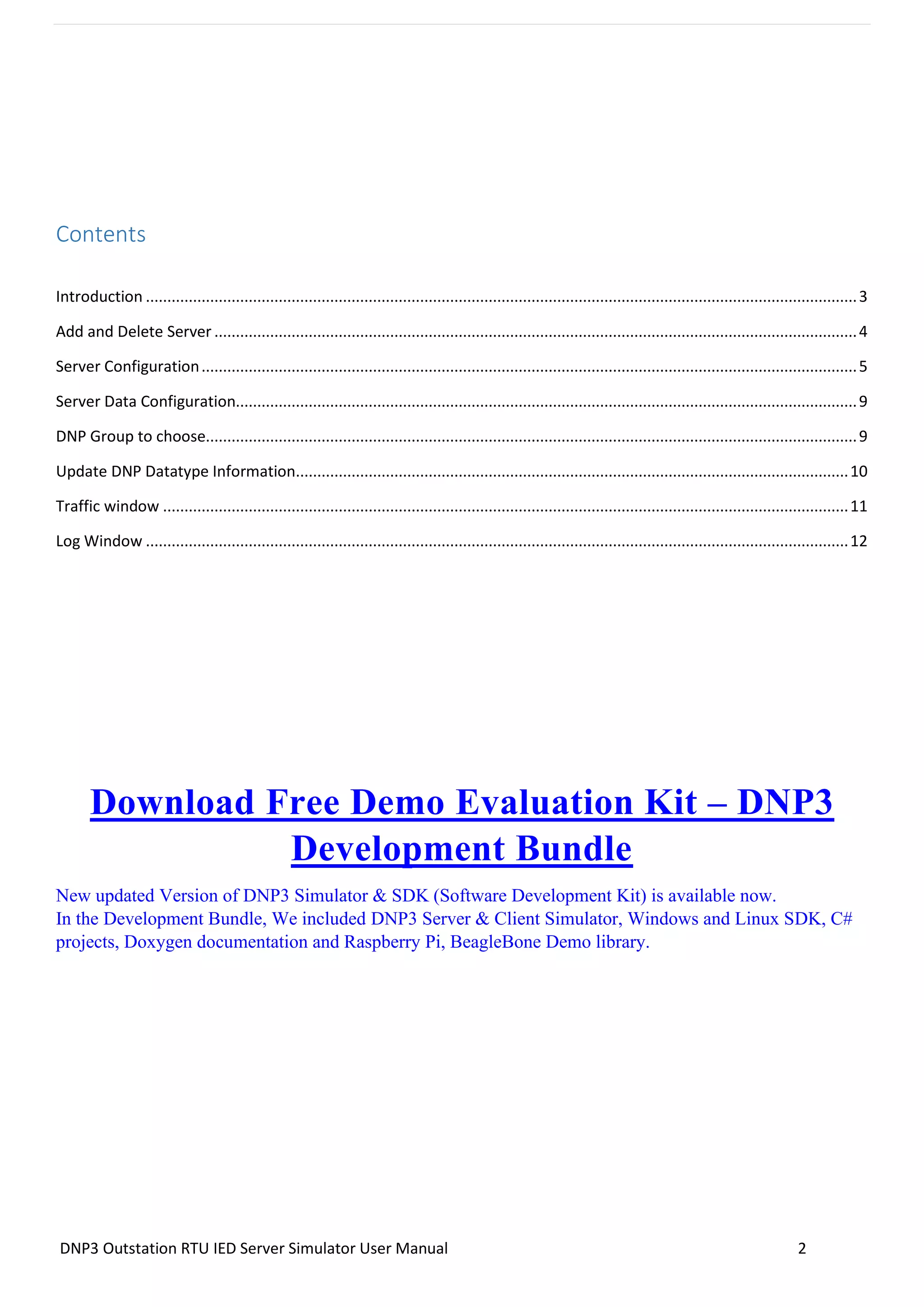 dnp3 Protocol Outstation Server IED RTU Simulator user manual | PDF