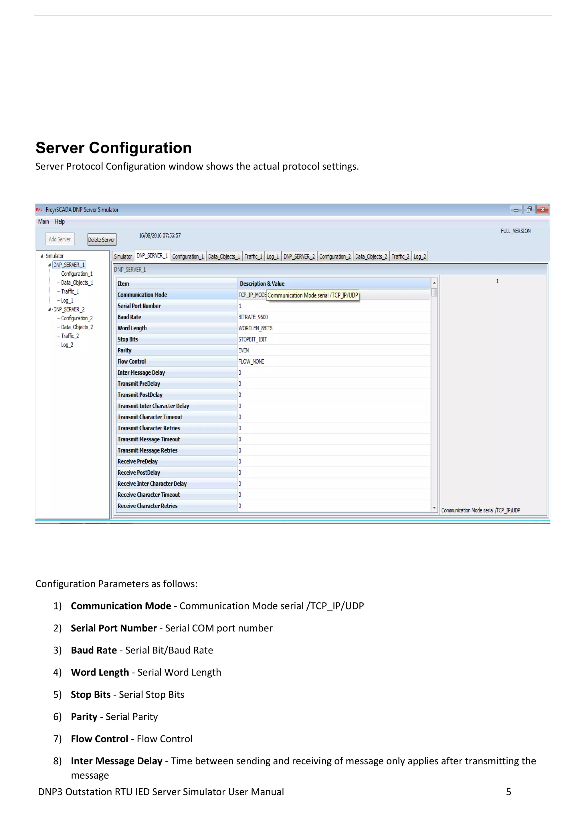 dnp3 Protocol Outstation Server IED RTU Simulator user manual | PDF