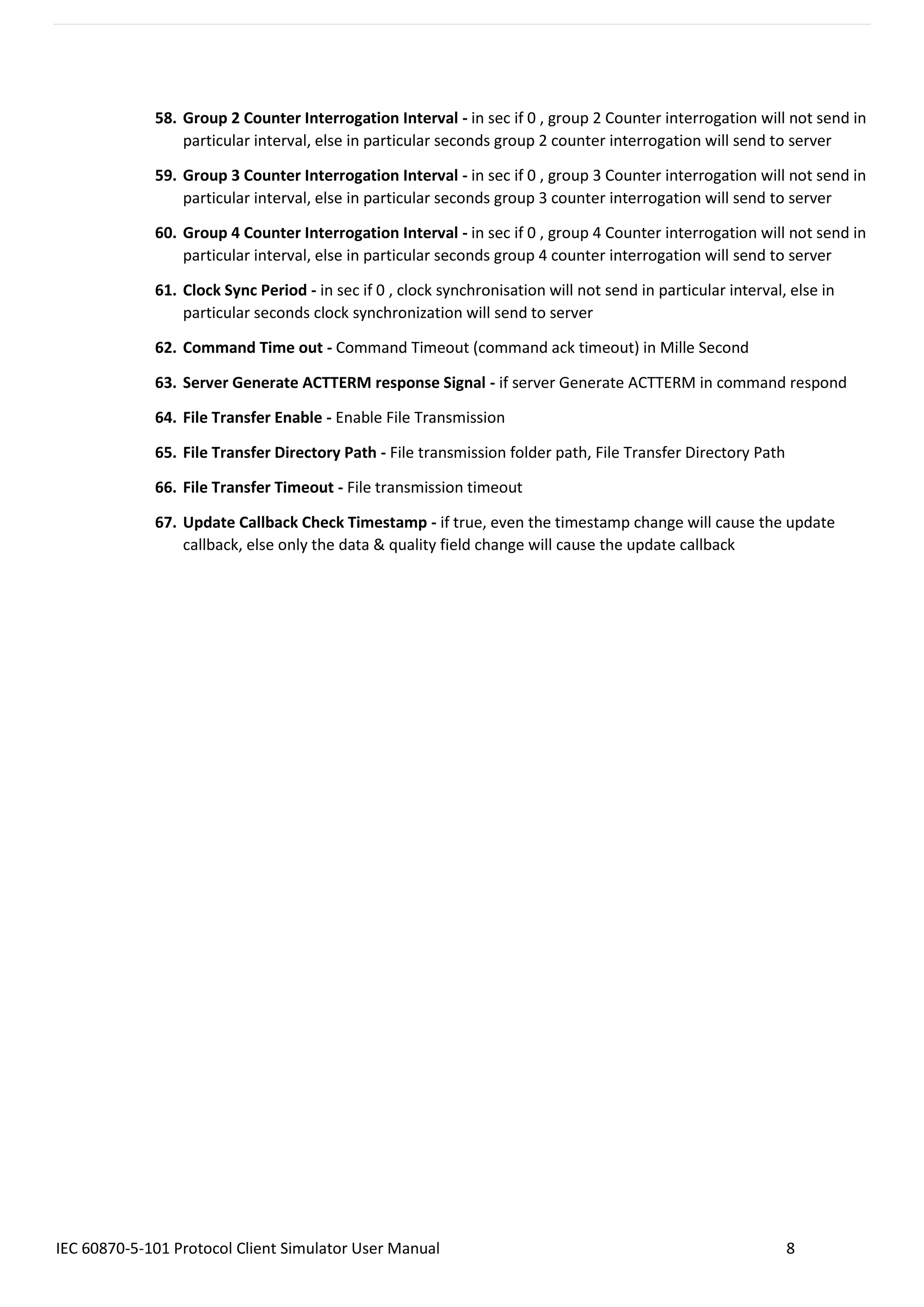 Iec 60870 5 101 Protocol Client Master Simulator User Manual Pdf