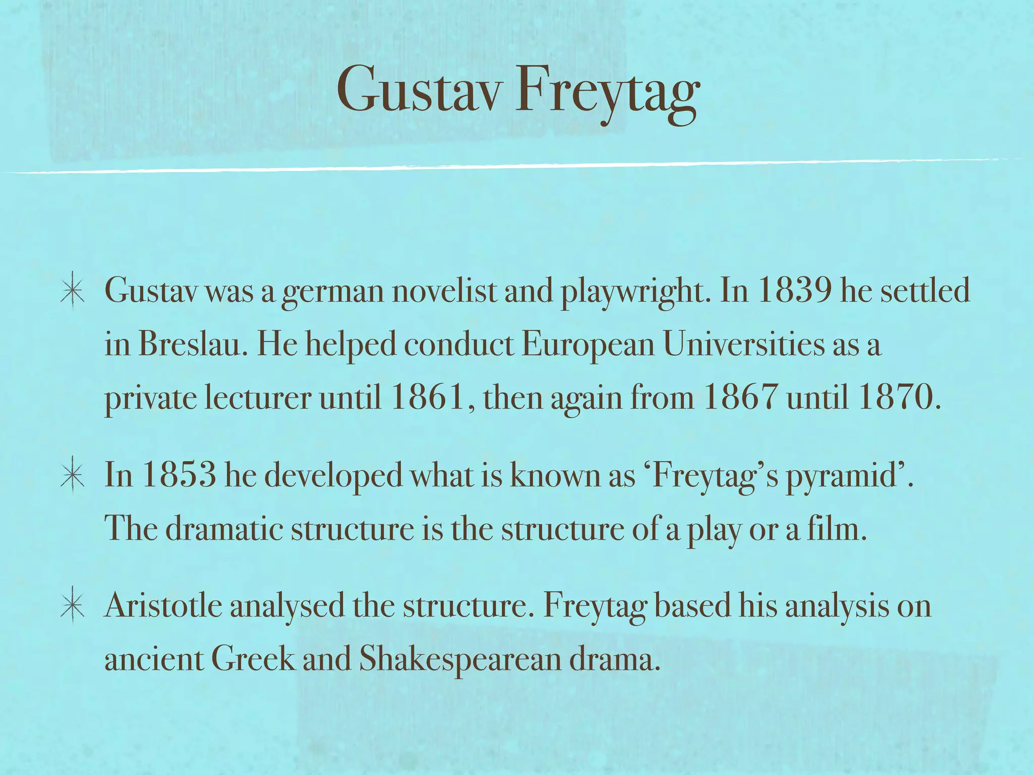 Gustav Freytag | KEY