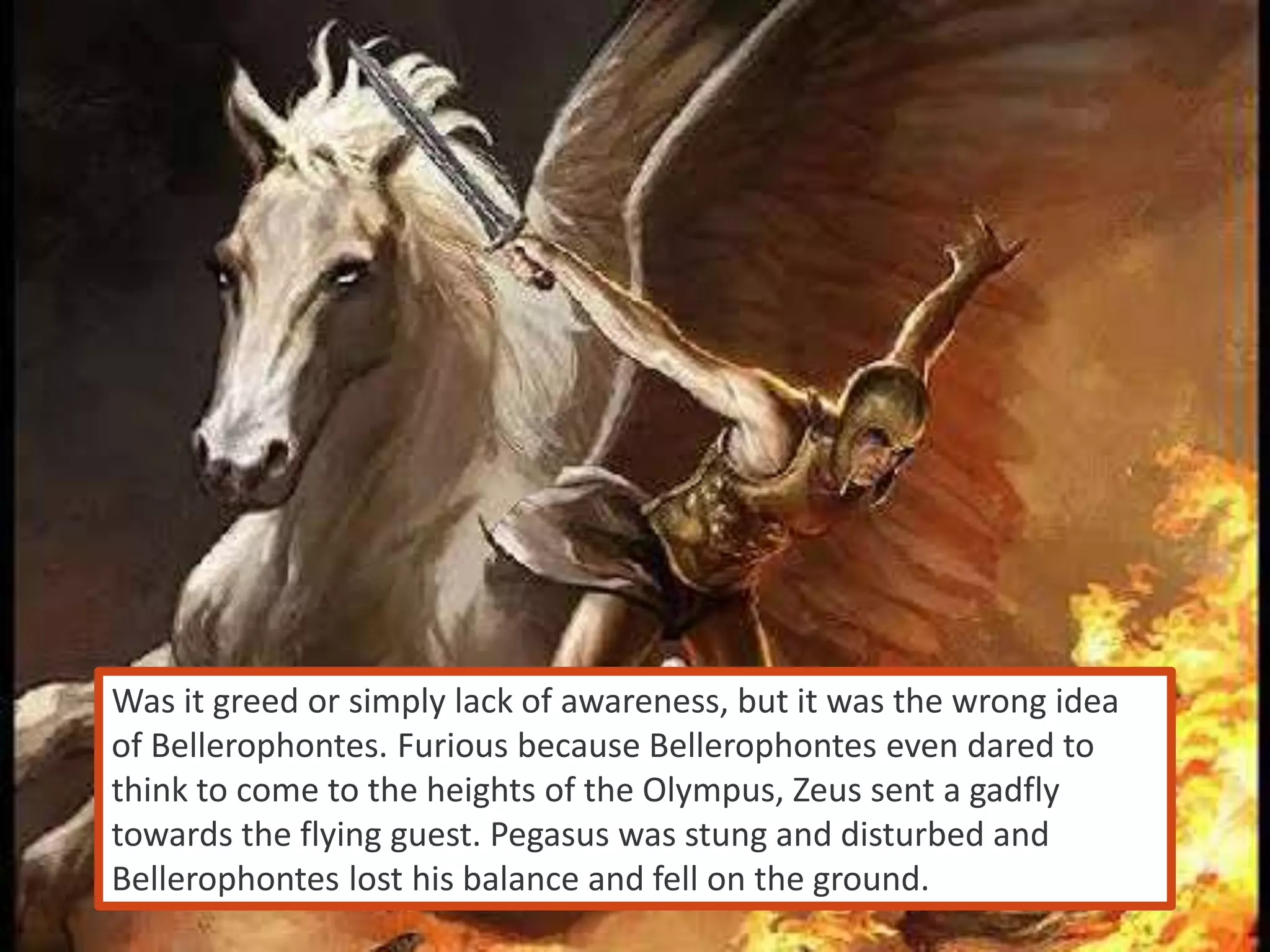 Freytags pyramid of Pegasus and Bellerophontes | PPT