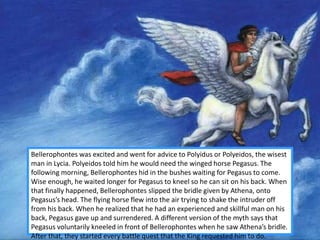 Freytags pyramid of Pegasus and Bellerophontes | PPT