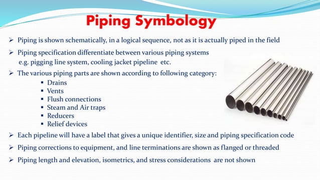 Piping and Insruementaion Diagrams | PPTX | Chemistry | Science