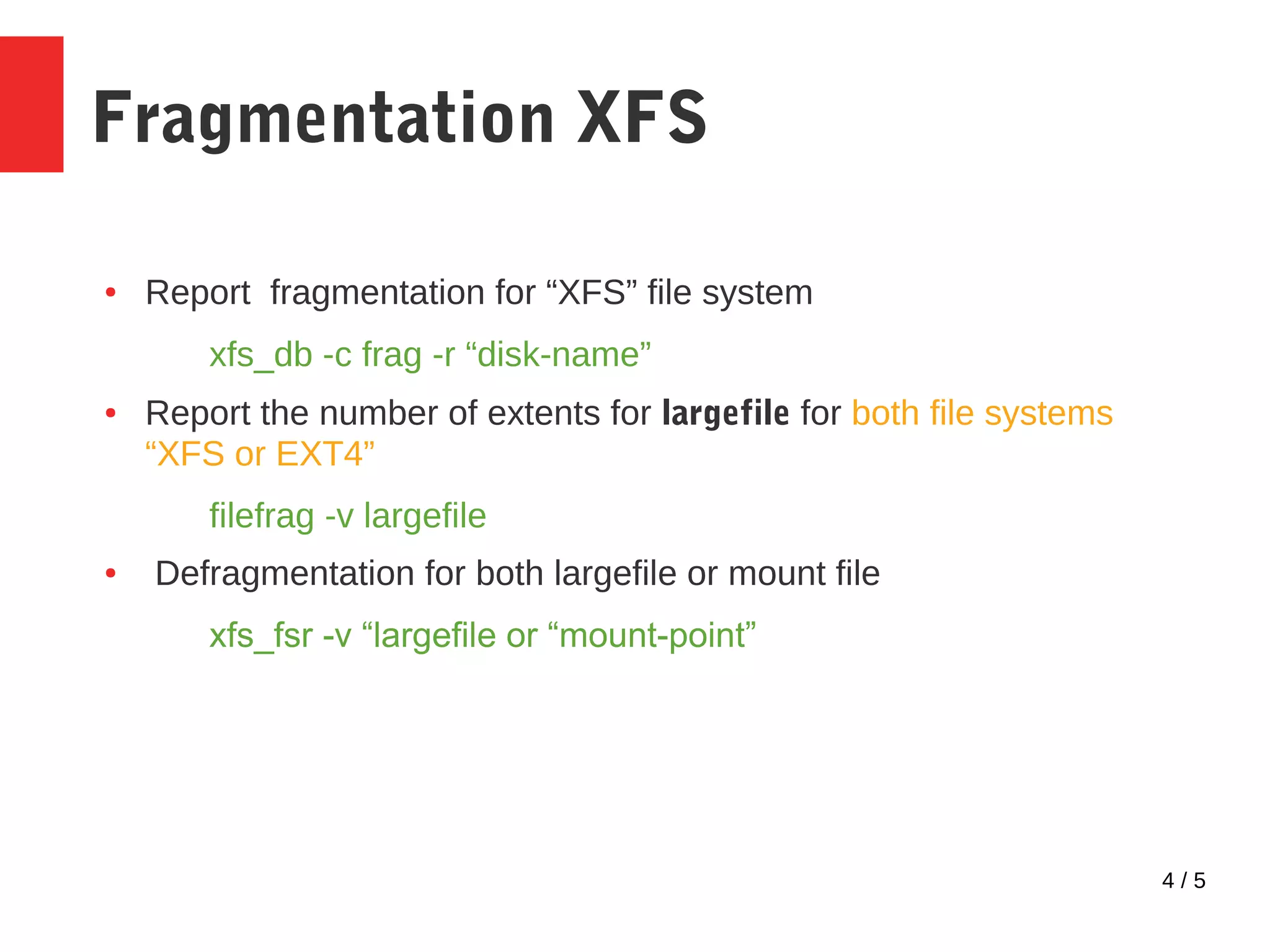 File Fragmentation | ODP