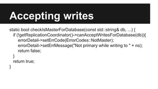 Replication Internals: Fitting Everything Together | PPT