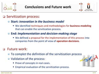 Servitization Valeria de Castro | PPT
