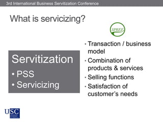 Servitization Ángeles Pereira | PDF