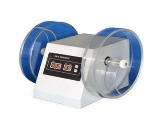 Friability test apparatus | PPTX