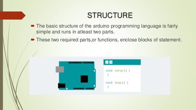 Programming with arduino