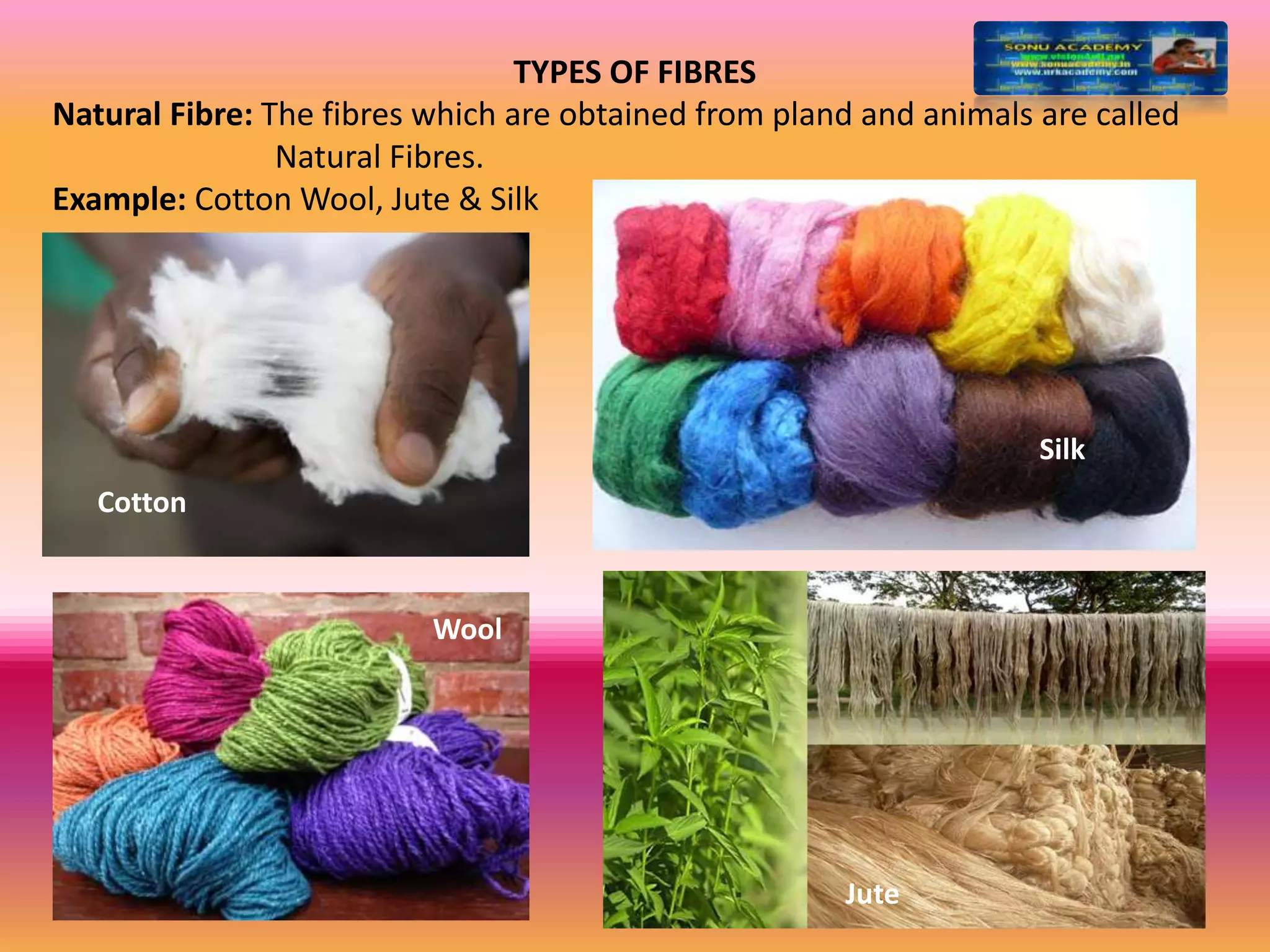 FIBRE TO FABRIC CLASS VI | PPTX
