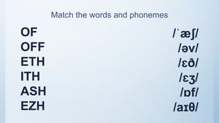 FRICATIVE CONSONANTS | PPTX