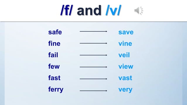 FRICATIVE CONSONANTS | PPTX | Dental Health | Diseases and Conditions