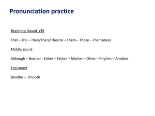 Fricative Sounds.pdf pronunciacion de las letras | PPT