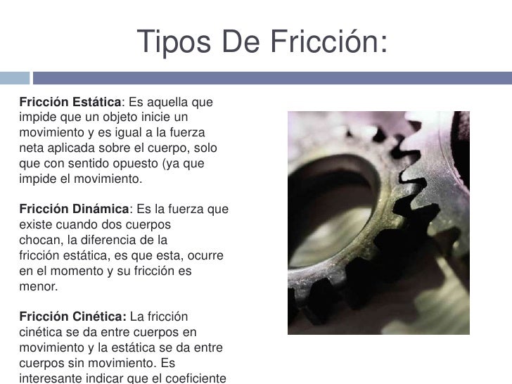 Fricción