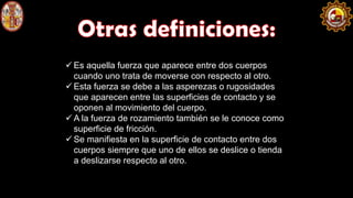 Fricción y leyes de la friccion seca | PDF