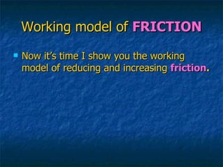 Friction | PPT