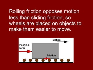 Friction | PPT | Physics | Science