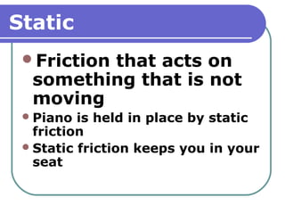 Friction | PPT