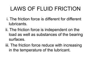 Friction, types of friction and different laws of friction | PPT