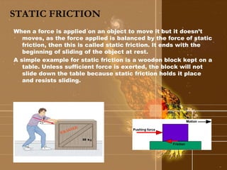 Friction | PPT