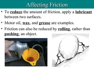 Friction for Gr 8 | PPT