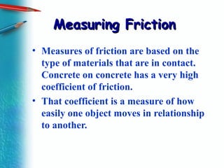Friction Presentation | PPT