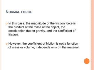 FRICTION | PPTX