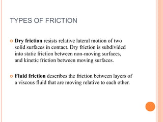 FRICTION | PPTX
