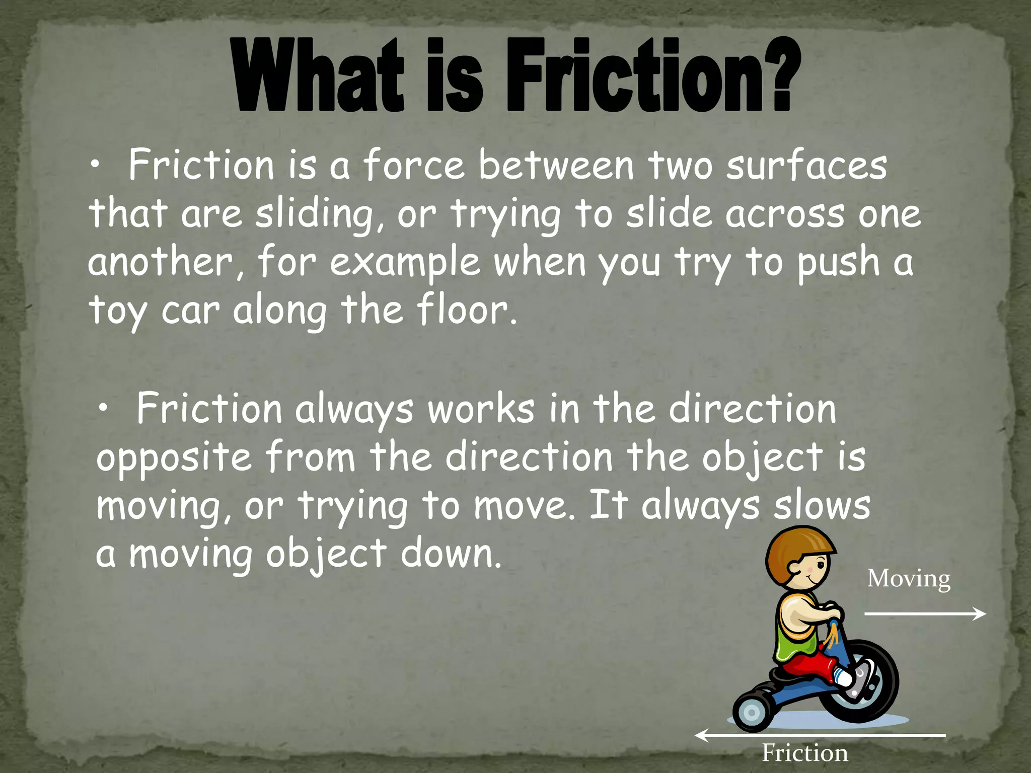 types of friction | PPTX | Physics | Science