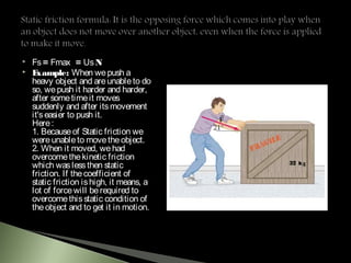 Friction | PPT