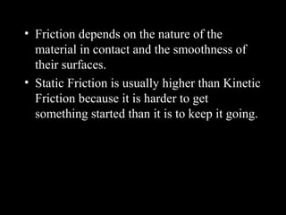 Friction | PPT